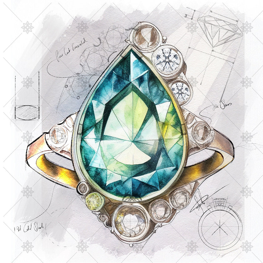 Jewellery Sketches and Artwork – JEWELLERY GRAPHICS