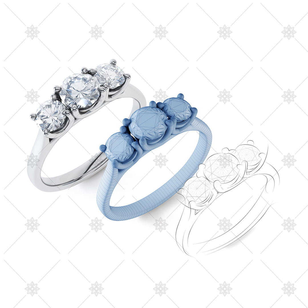 Jewellery 3D CAD Images – JEWELLERY GRAPHICS
