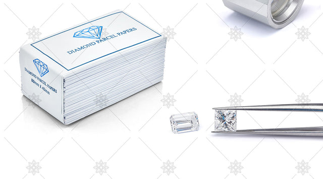 Diamond Rings with Diamond Parcel Papers - JG4074 – JEWELLERY GRAPHICS