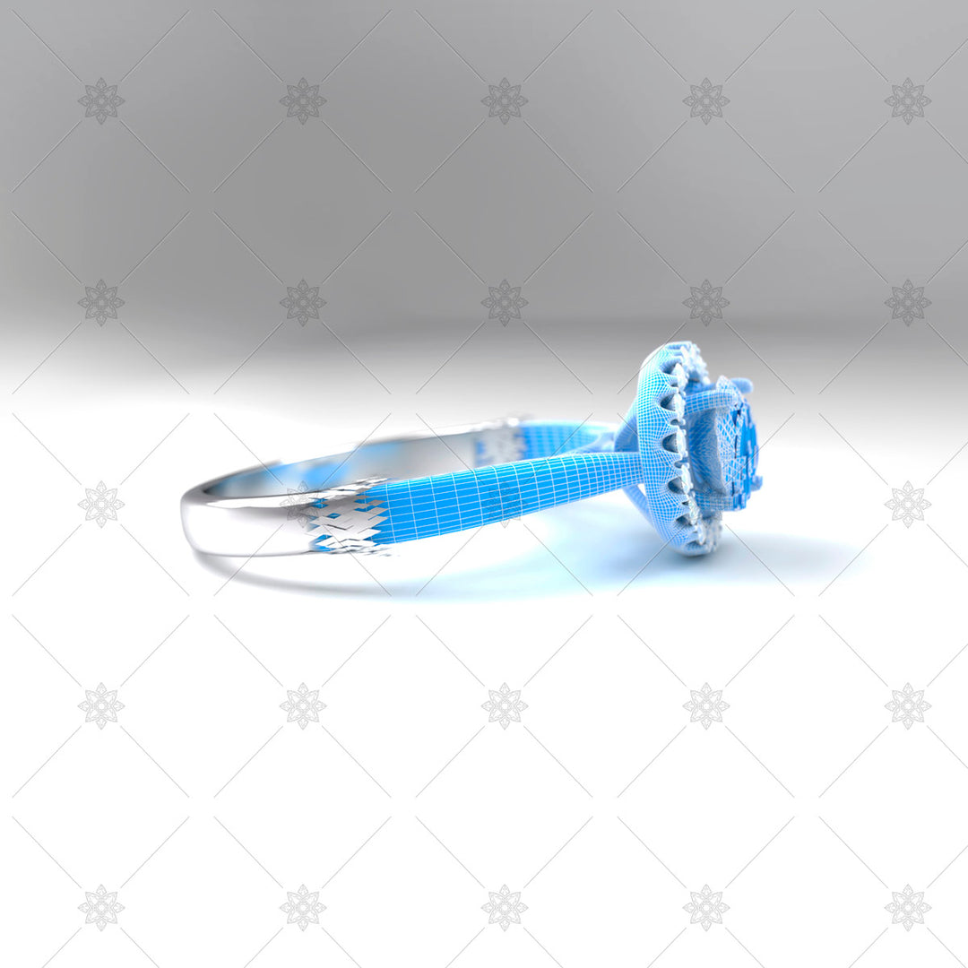 Diamond Ring CAD Design - JG4097 – JEWELLERY GRAPHICS